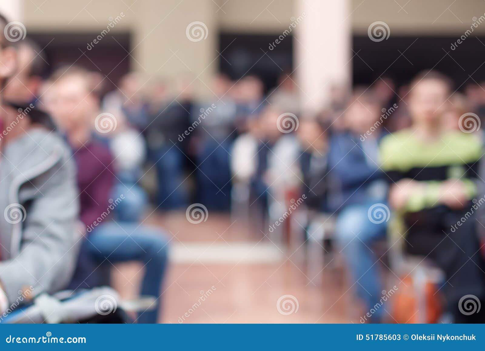 Many people at conference stock image. Image of business - 51785603