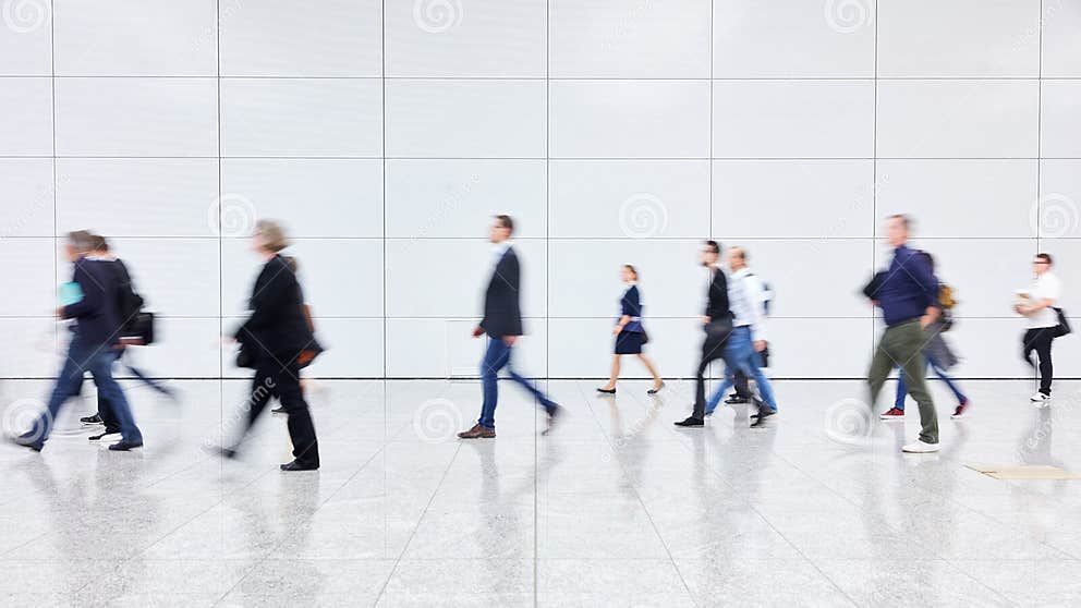 Many People Go To the Exit As a Group Editorial Photography - Image of ...