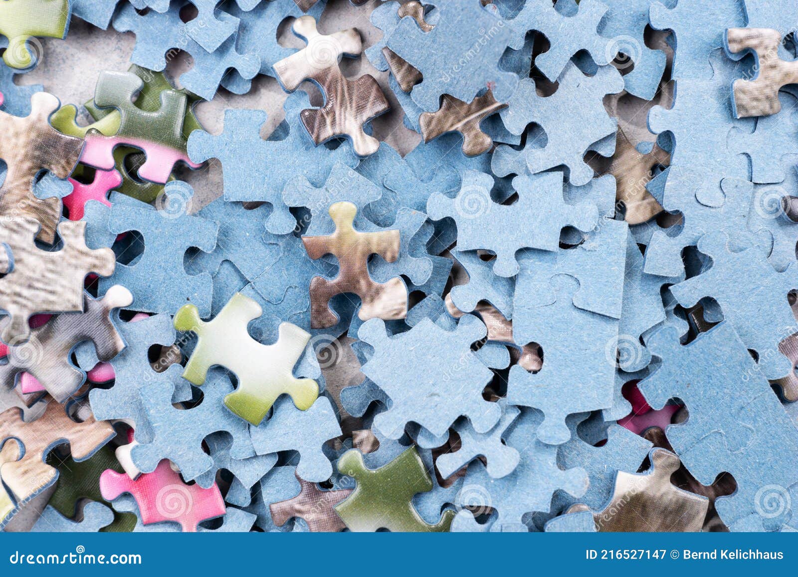 Pile Of Jigsaw Puzzle Pieces Stock Photo | CartoonDealer.com #22369818