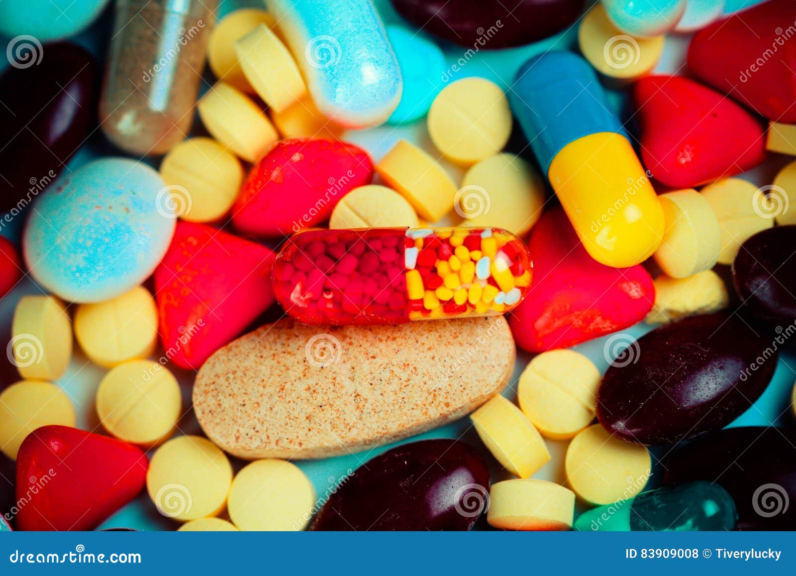 Many pills stock photo. Image of background, healthy - 83909008