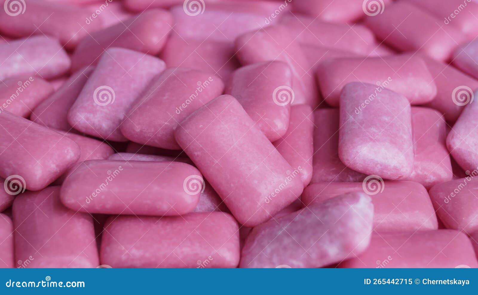 Many Pink Chewing Gums As Background, Closeup Stock Image - Image of ...