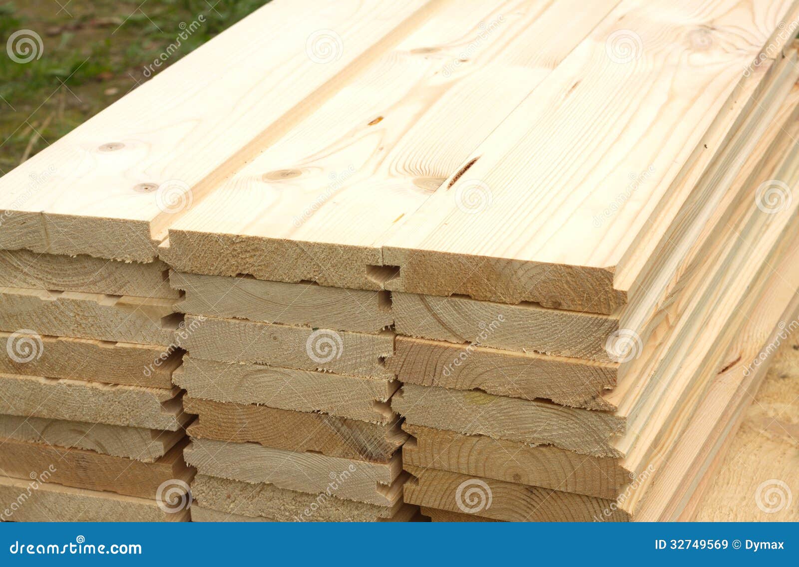 Many Planed Planks Close-up Stock Image - Image of lines, wooden: 32749569