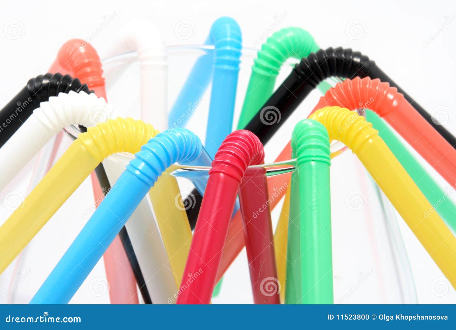 Many plastic straws stock photo. Image of tube, multi - 11523800