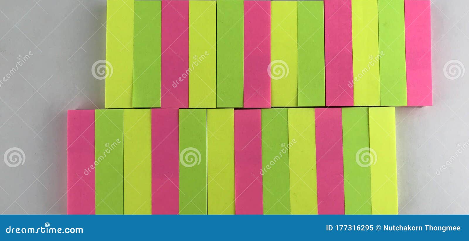 Many Post-it Poses in Different Styles Stock Image - Image of styles ...
