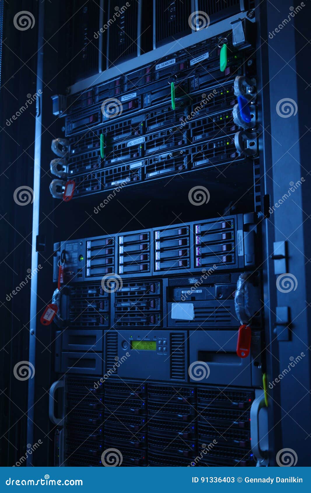 Many Powerful Servers Running in the Data Center Server Room Stock ... Many Powerful Servers Running in the Data Center Server Room Stock ...