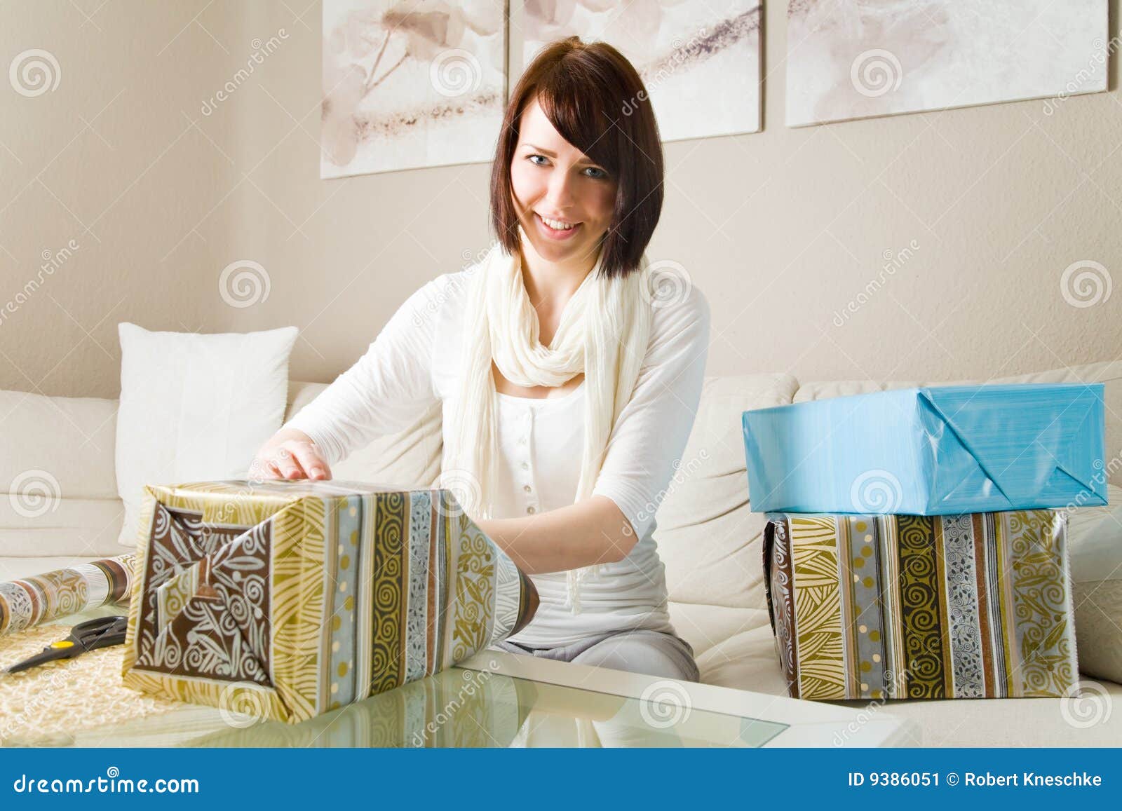 Many presents stock image. Image of christmas, happiness - 9386051