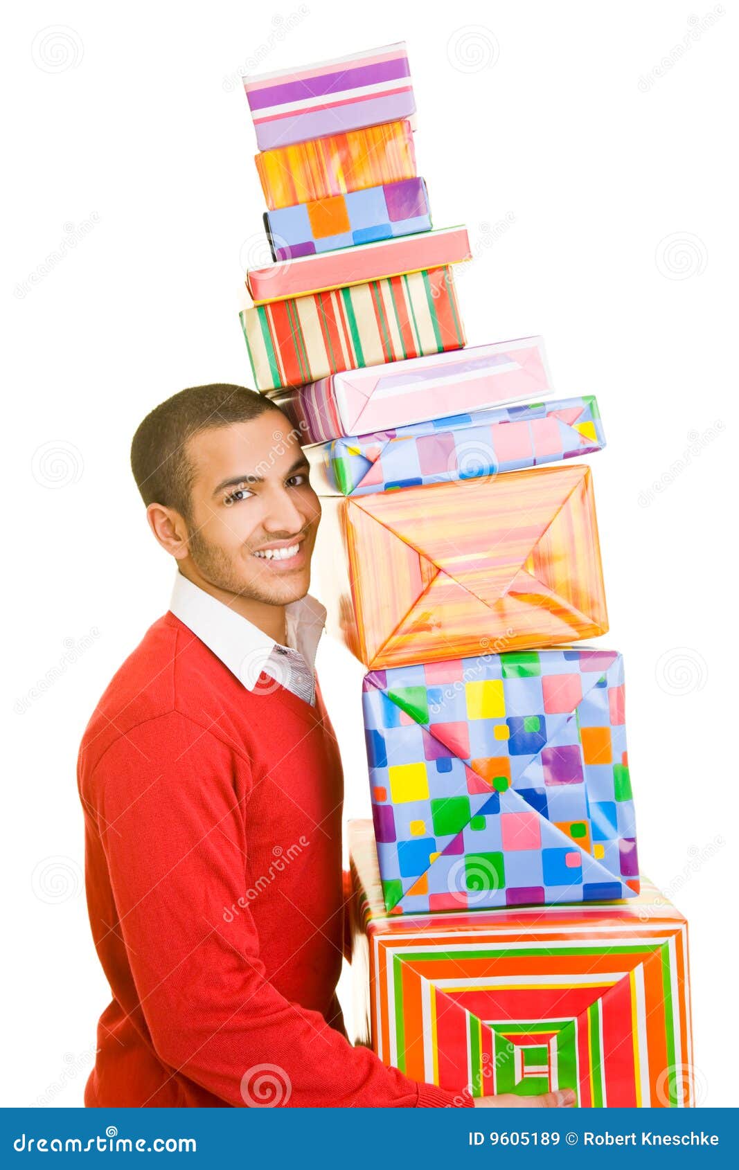 Many presents stock image. Image of group, birthday, satisfaction - 9605189