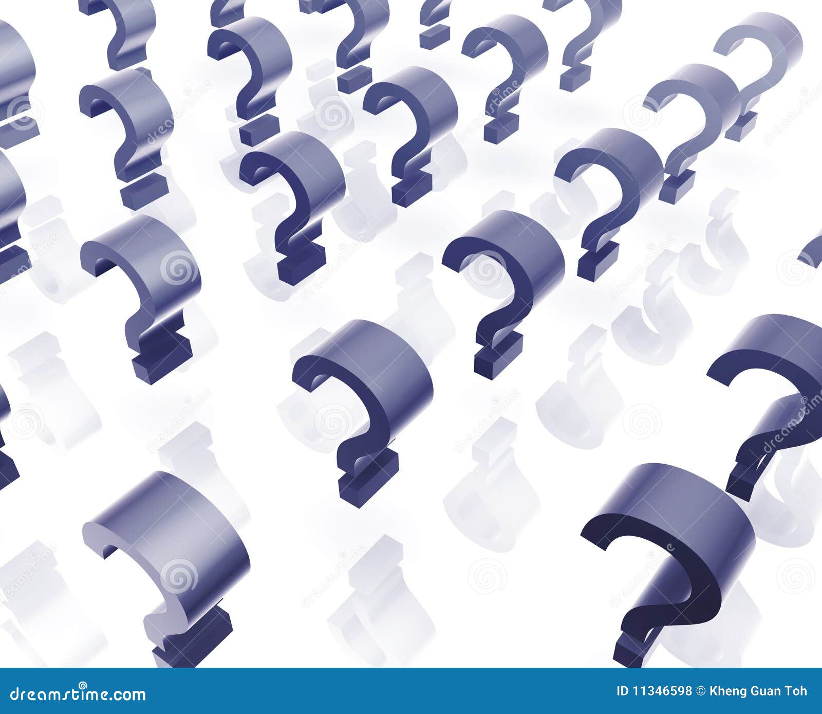 Many question marks stock illustration. Illustration of matrix - 11346598