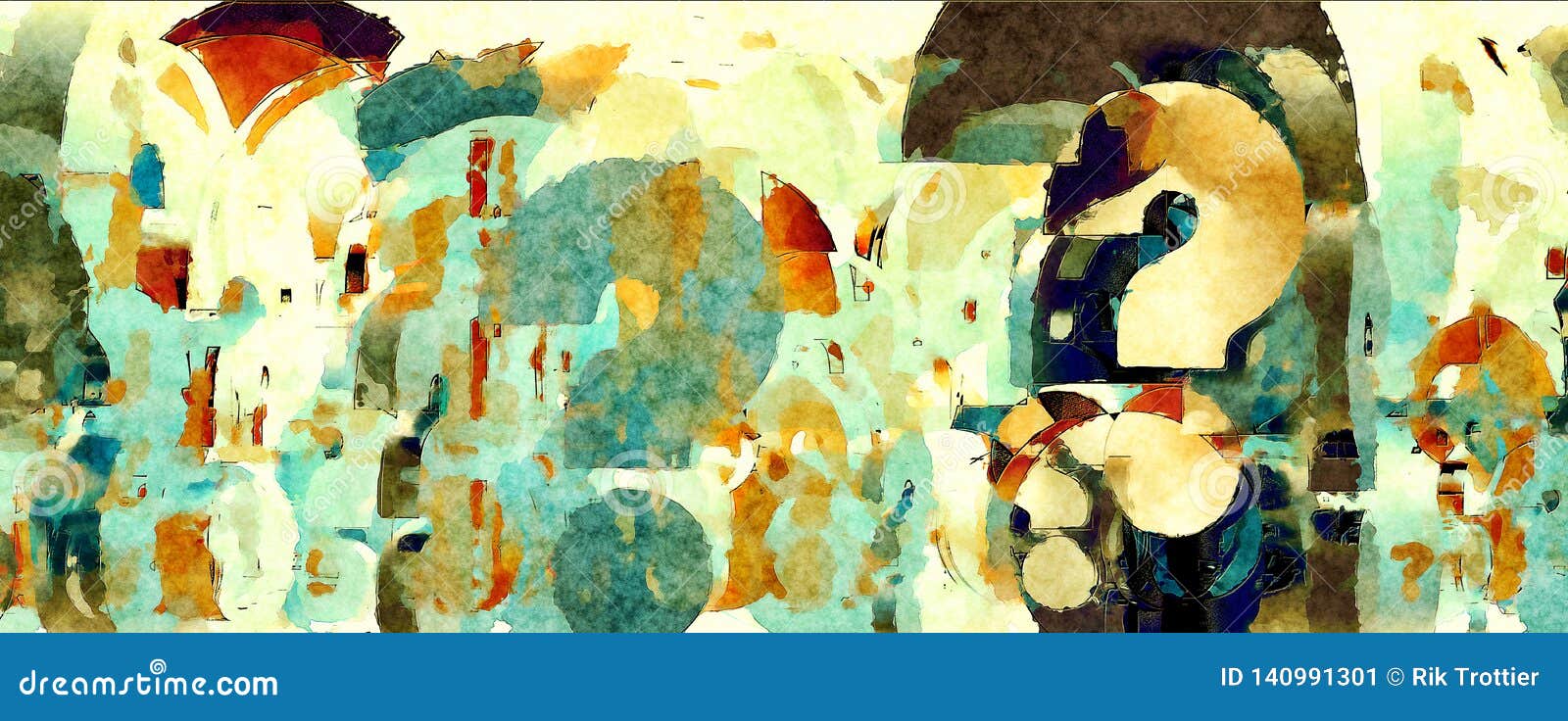 Questions abstract stock illustration. Illustration of board - 140991301