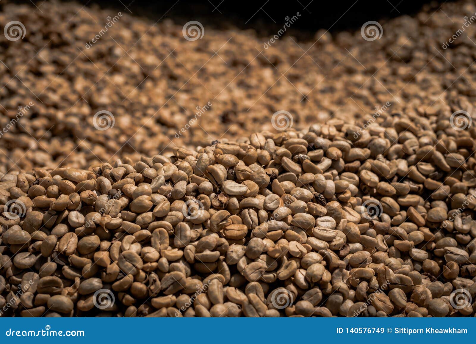 Many raw coffee beans stock image. Image of agriculture - 140576749