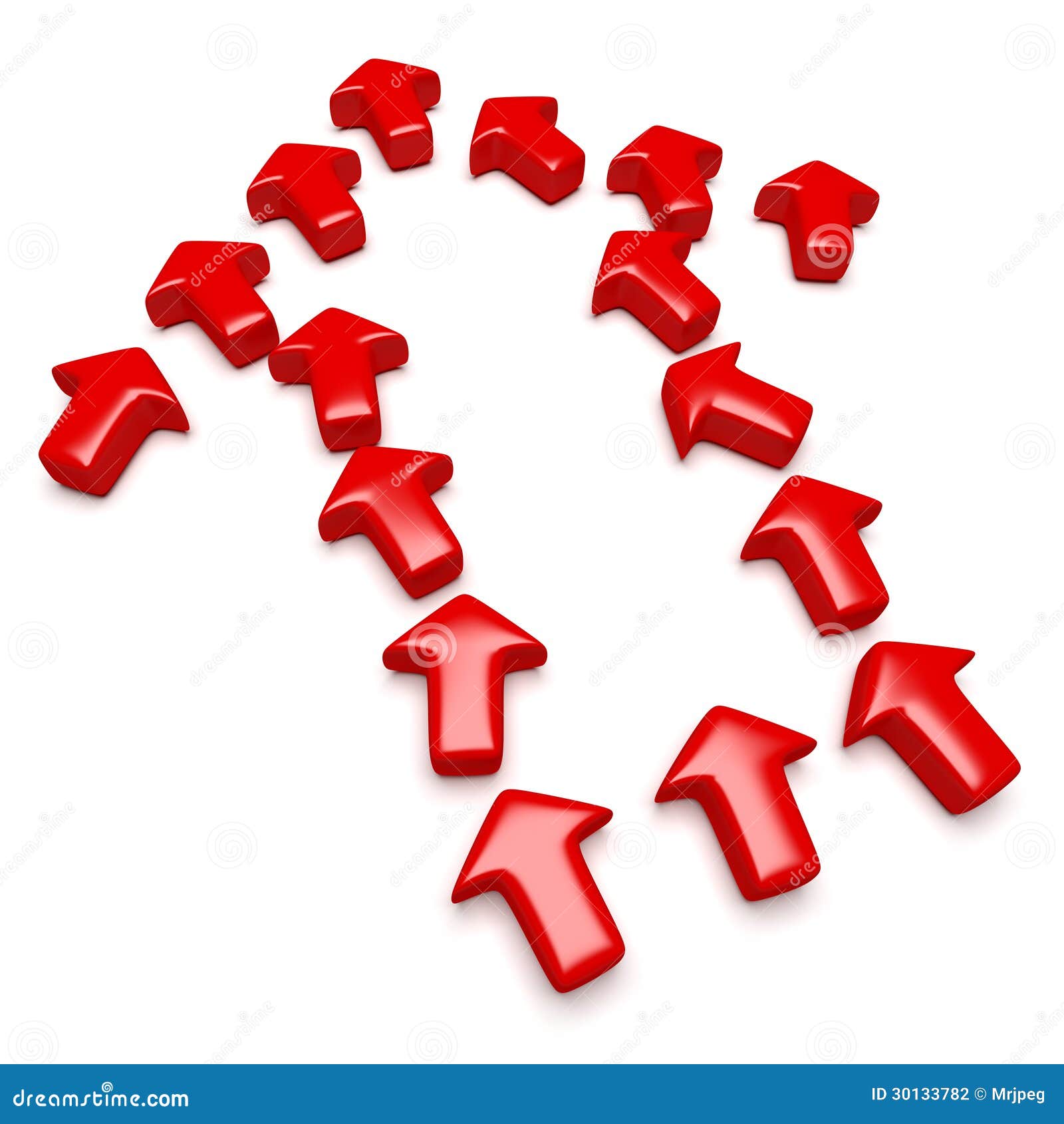 In the Same Direction stock illustration. Illustration of path - 30133782