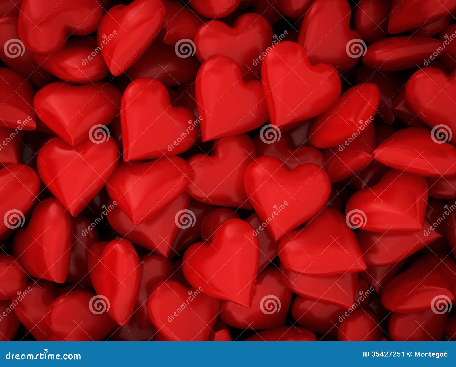Many red hearts stock illustration. Illustration of relationship - 35427251