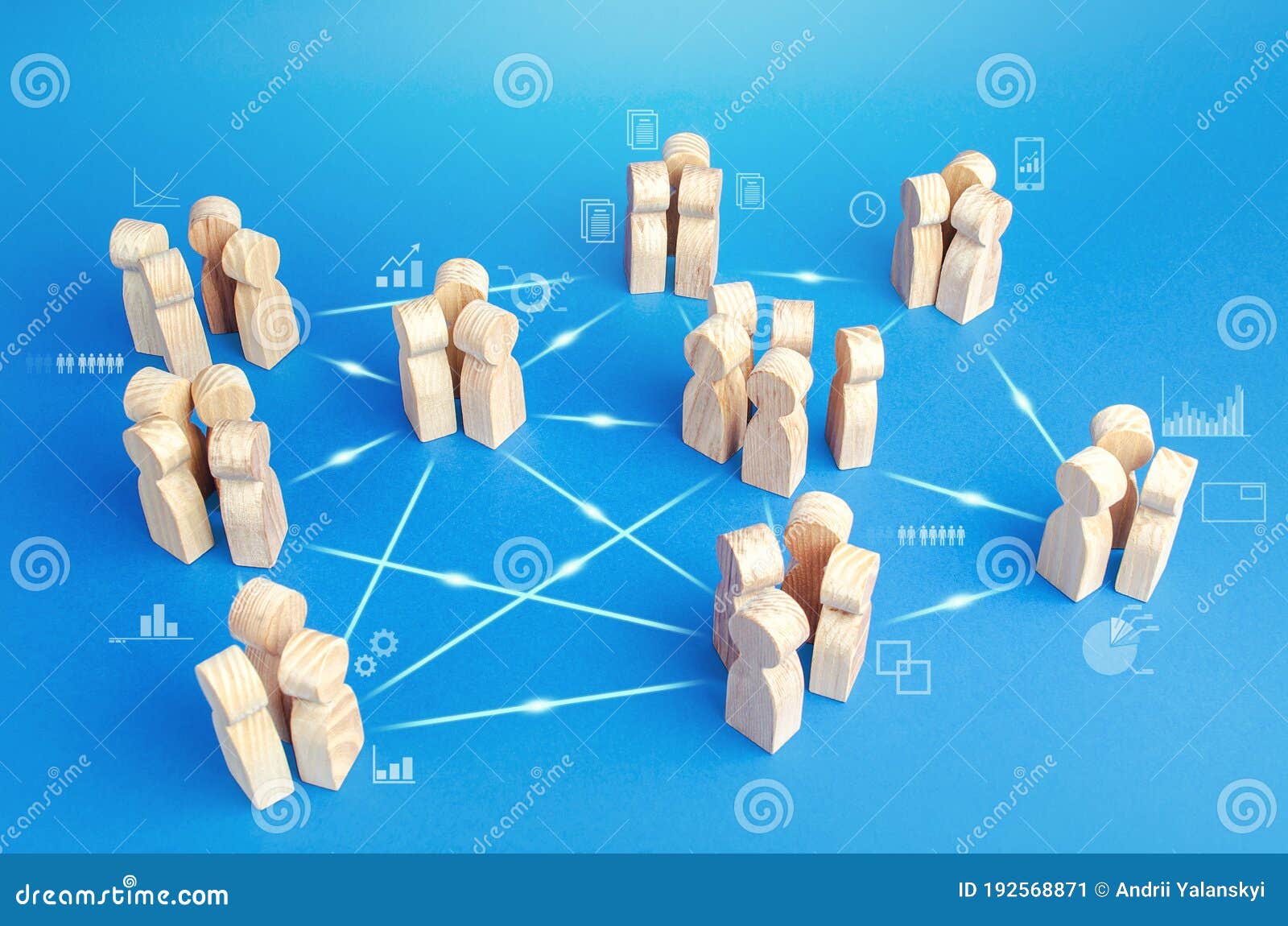 Many Related Teams In The Company Do The Work In Cooperation ...