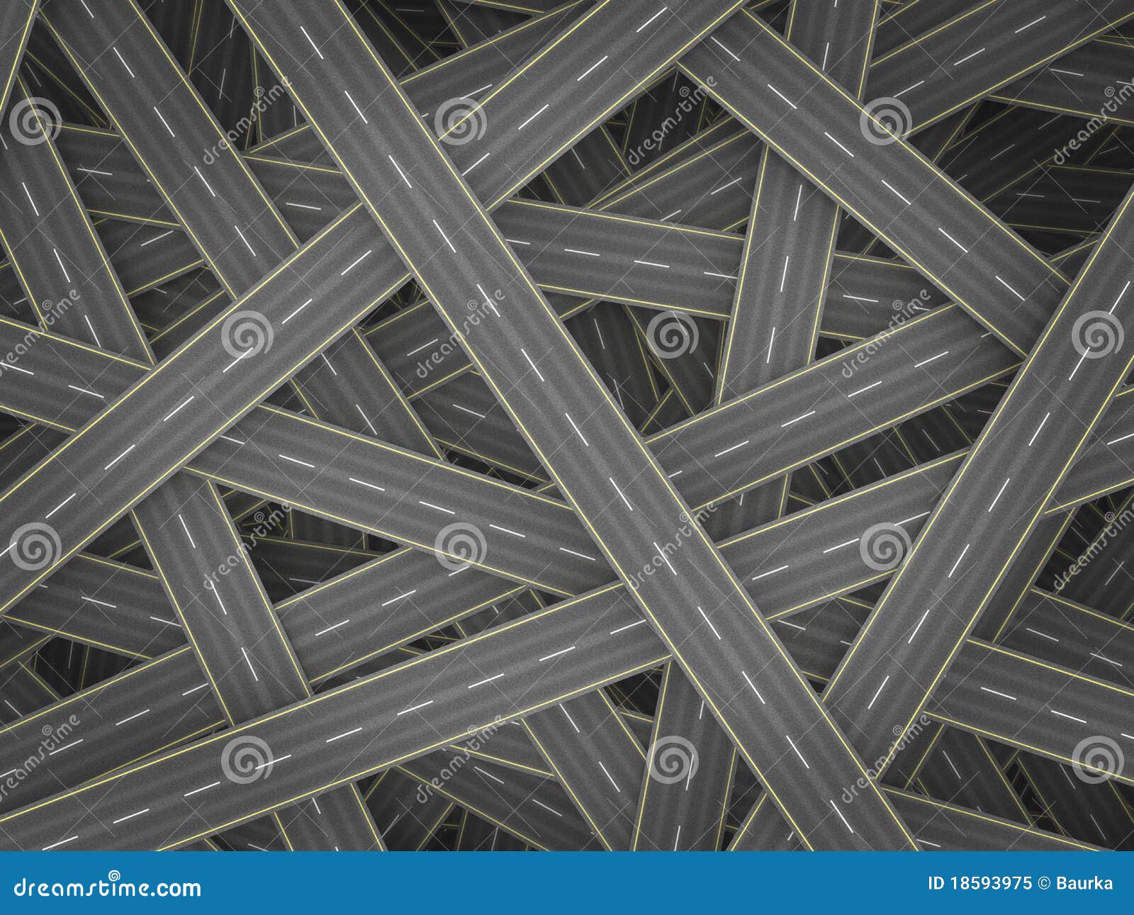 Many Roads Stock Photography | CartoonDealer.com #49552130