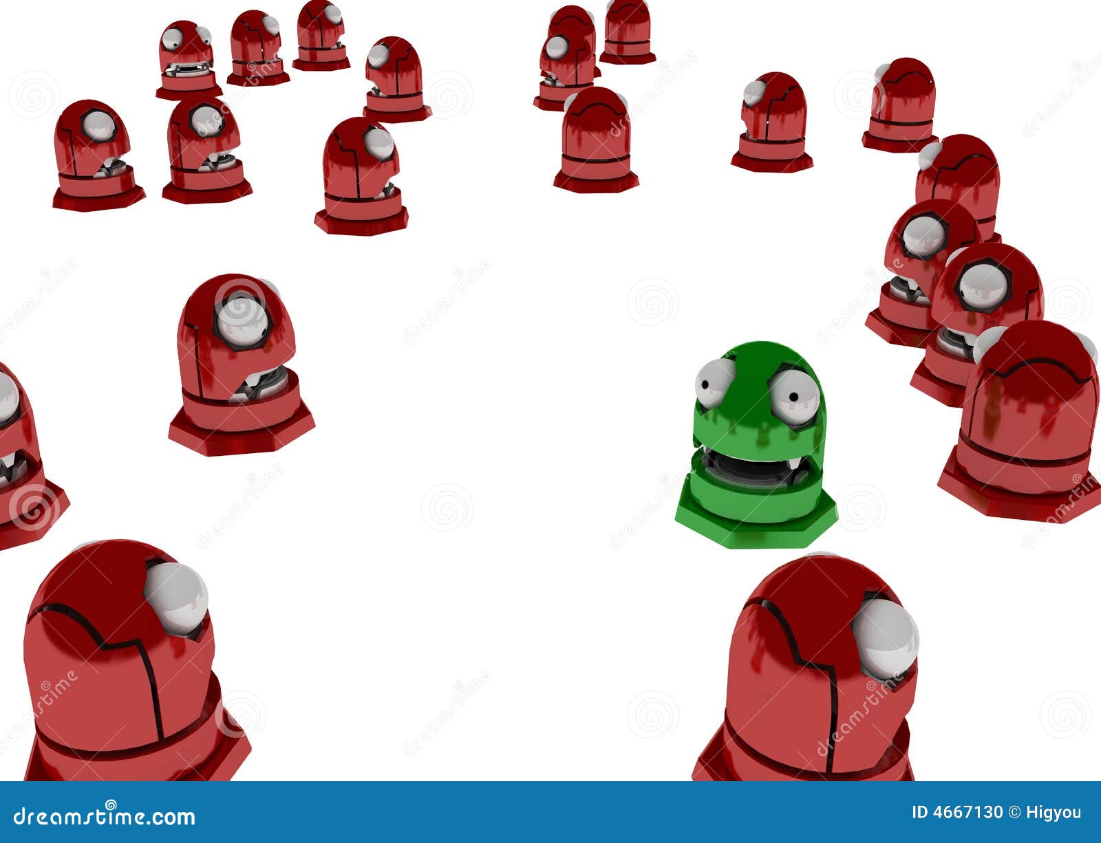 Many Robot Toys stock illustration. Illustration of metal - 4667130