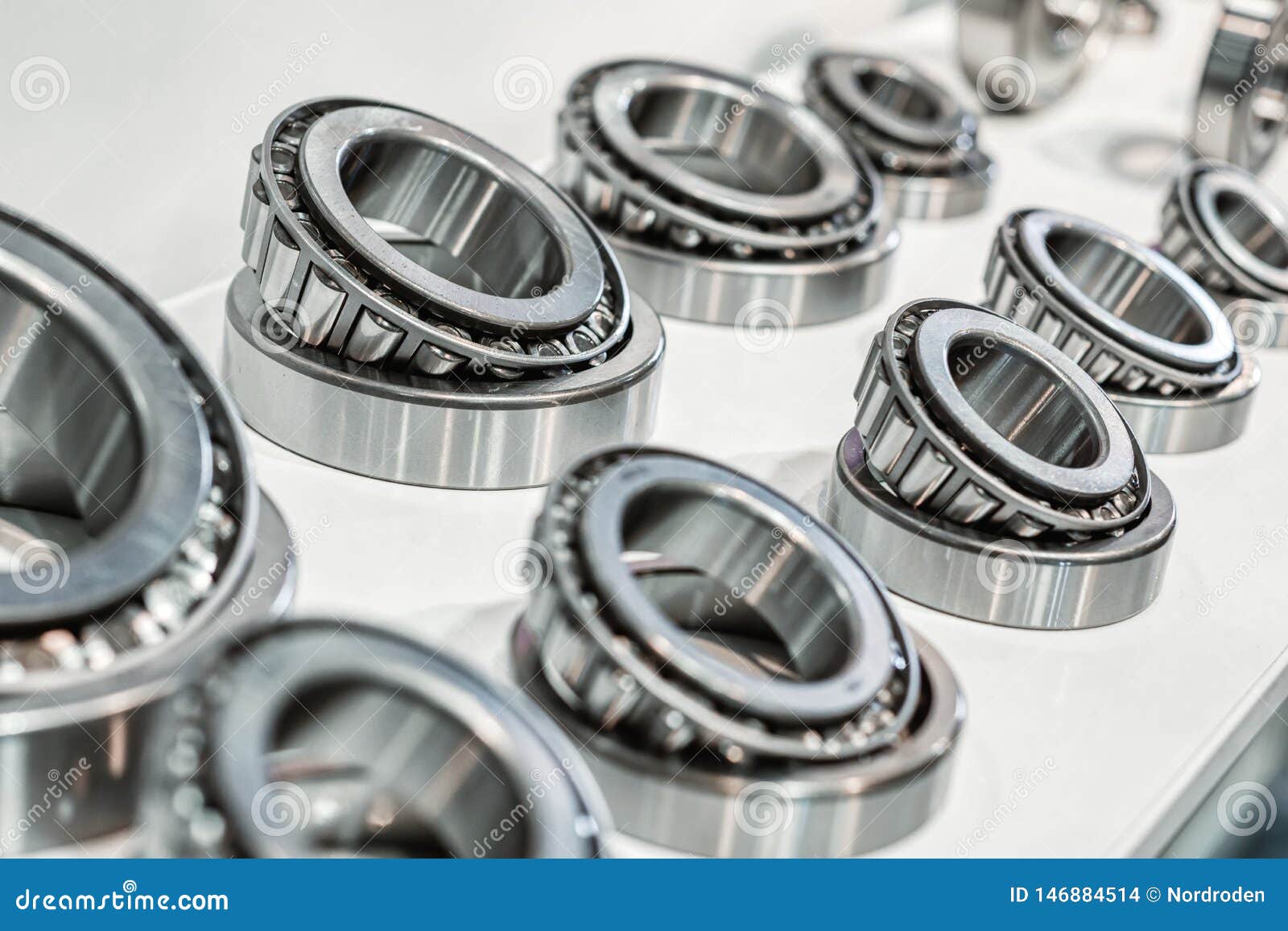 Many rolling bearings. stock photo. Image of wheel, ball - 146884514
