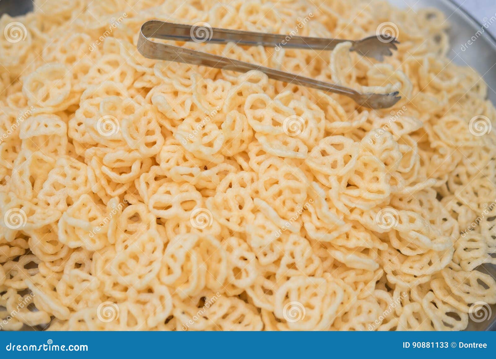 Many round snacks stock image. Image of bits, yellow - 90881133