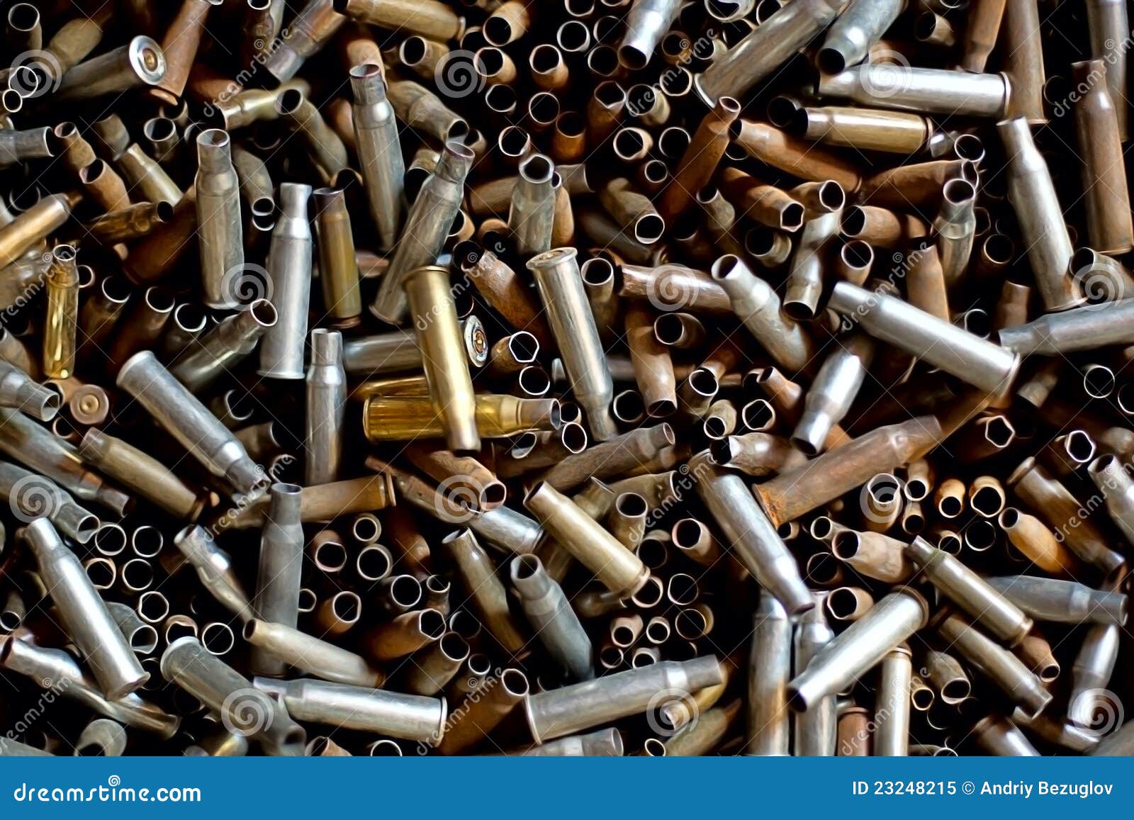 Many Rusty Bullets Royalty Free Stock Photo - Image: 23248215