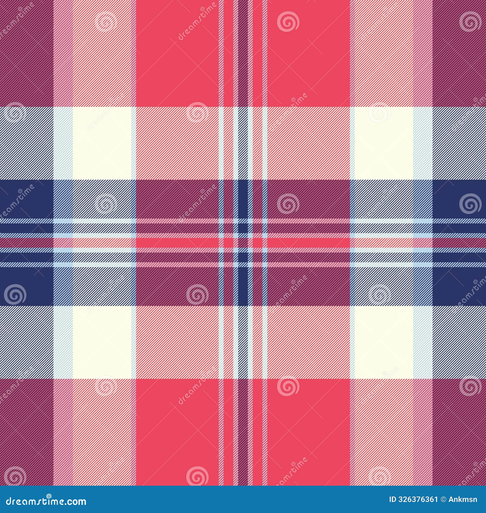 Many Seamless Tartan Pattern, Sparse Fabric Plaid Textile. Irish Vector ...