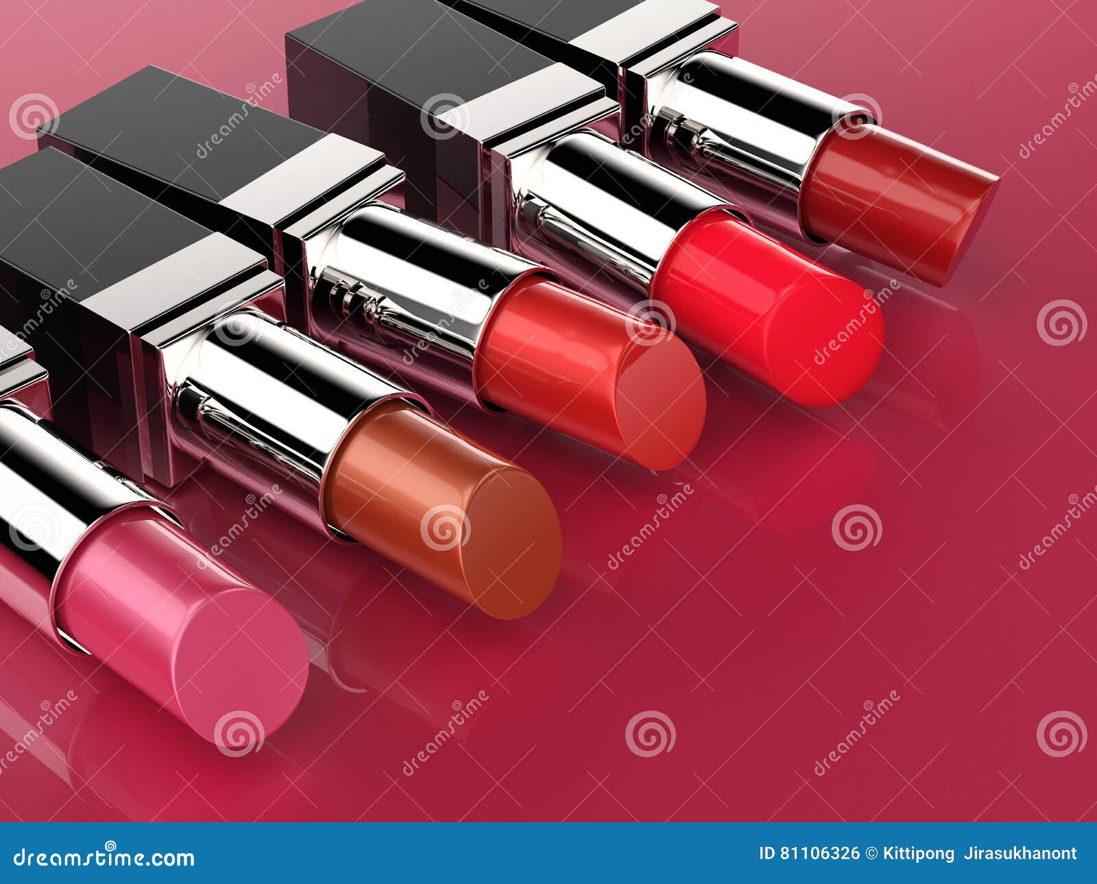 Many shades of lipsticks stock photo. Image of elegance - 81106326