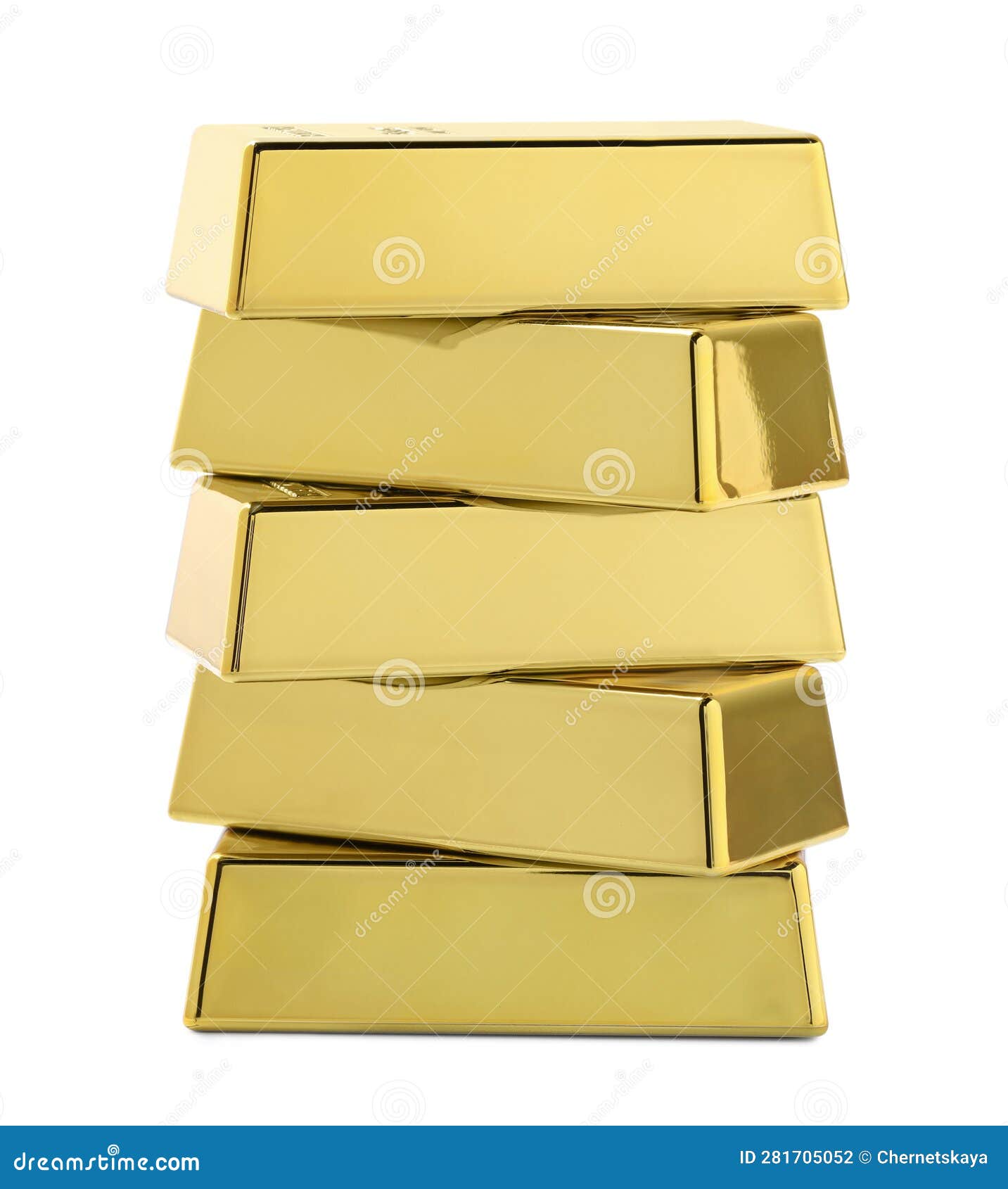 Many Gold Bars Isolated on White Stock Photo - Image of bars, deposit ...