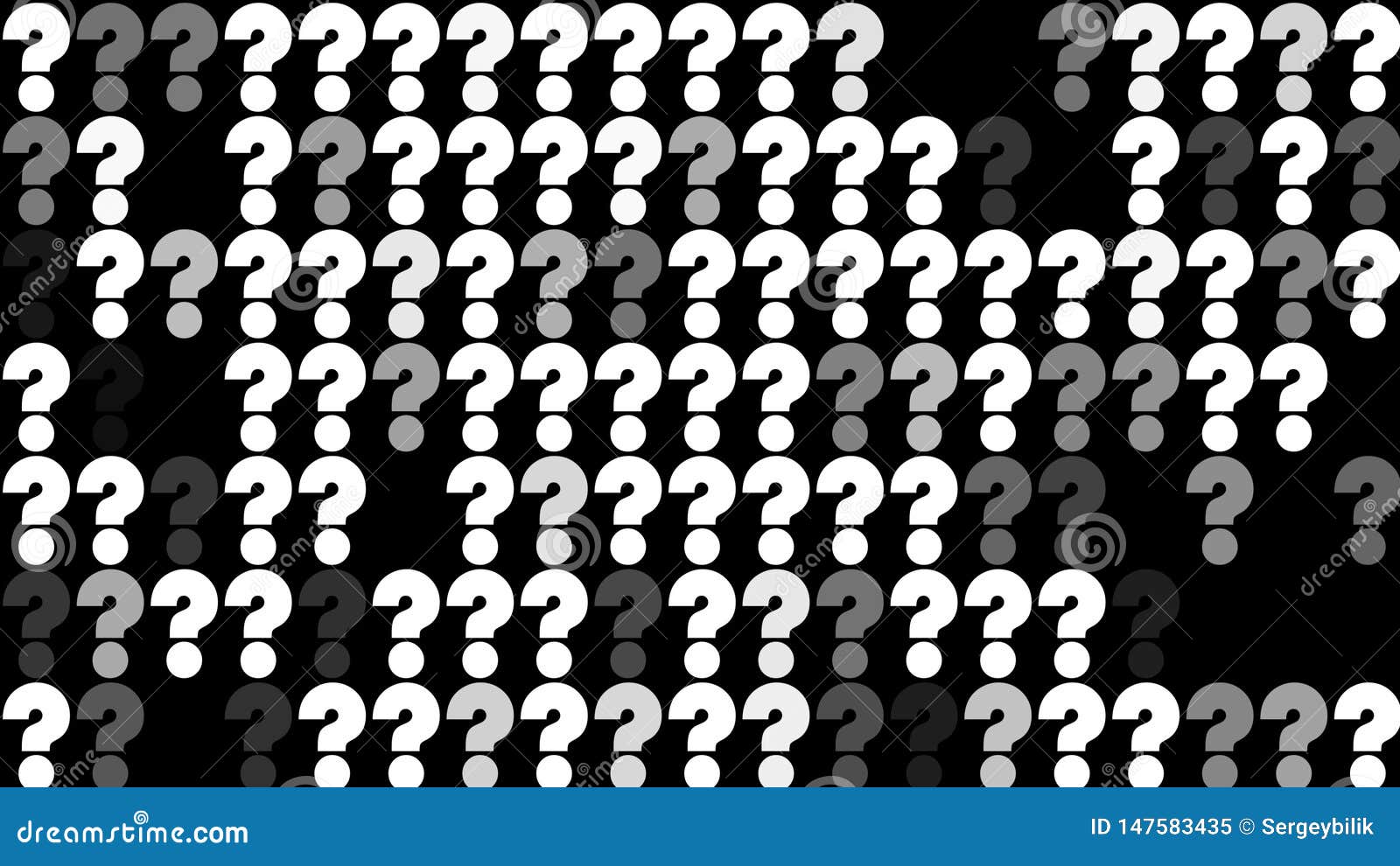 Many Shiny Random Question Marks Illustration Background New Dynamic ...