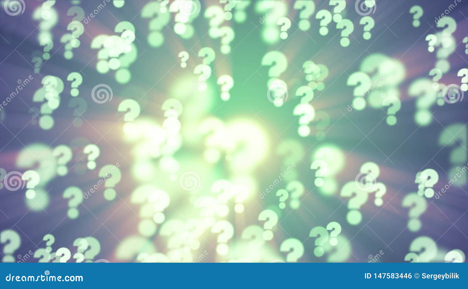 Many Shiny Random Question Marks Illustration Background New Dynamic ...