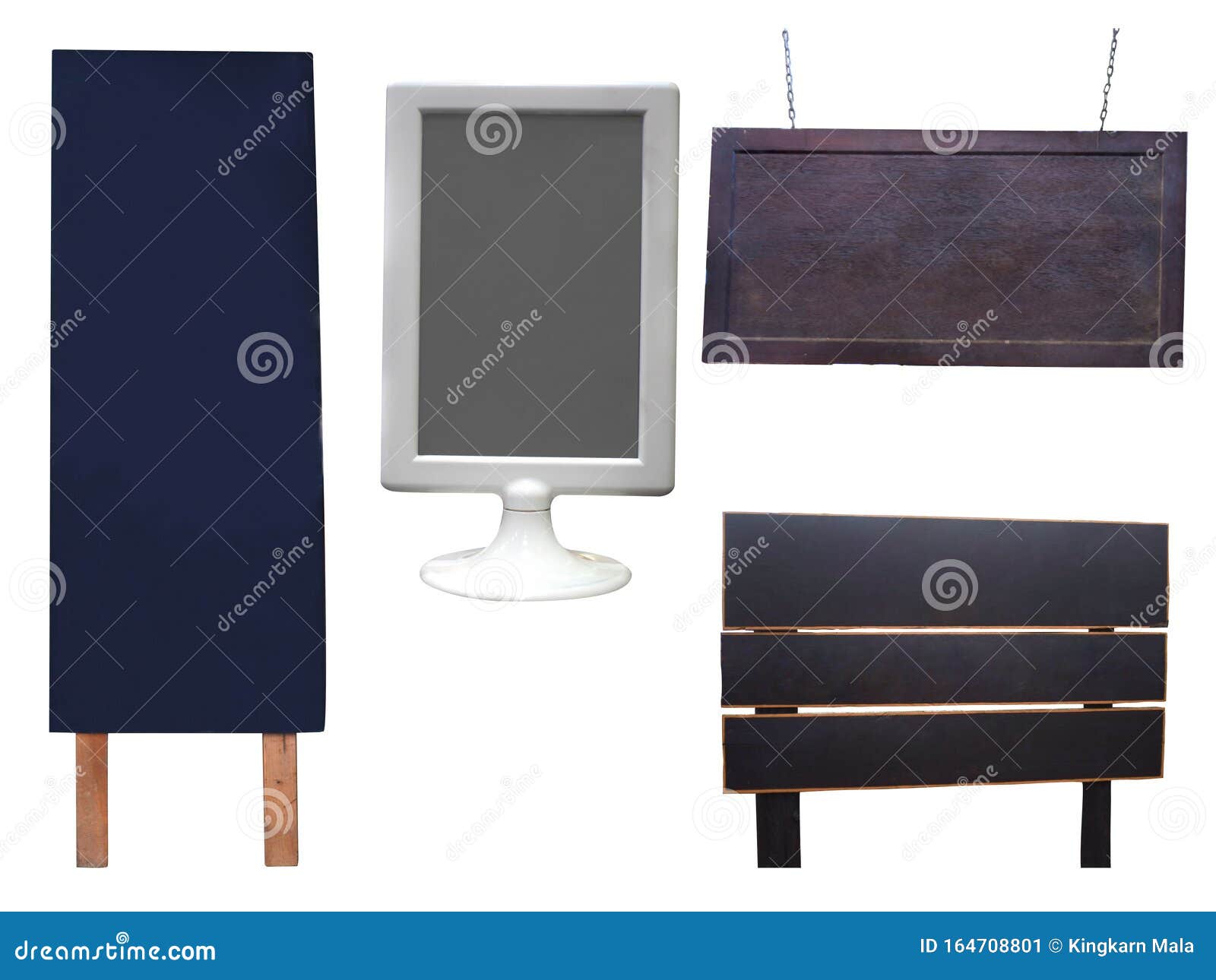 Many Sign on a White Background,with Clipping Path Stock Image - Image ...