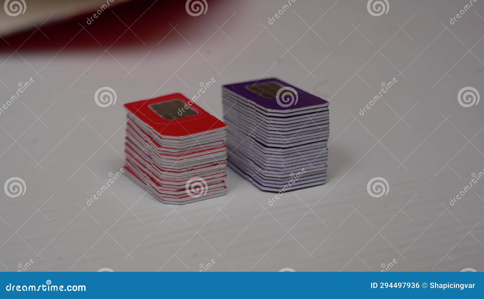 Many SIM Cards on a Laptop Keyboard. Bot Farm Stock Footage - Video of ...