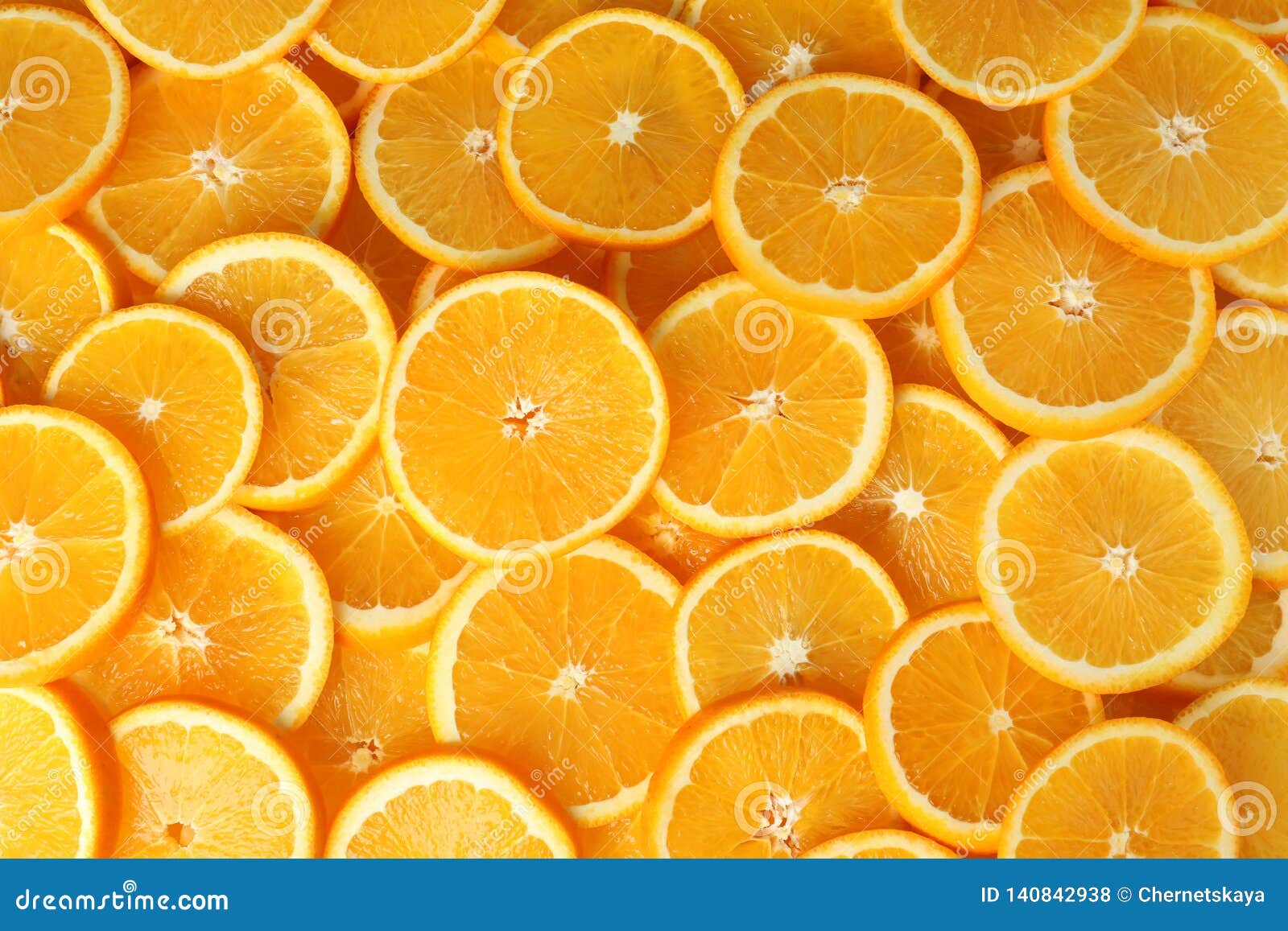 Many Sliced Fresh Ripe Oranges As Background Stock Photo - Image of ...