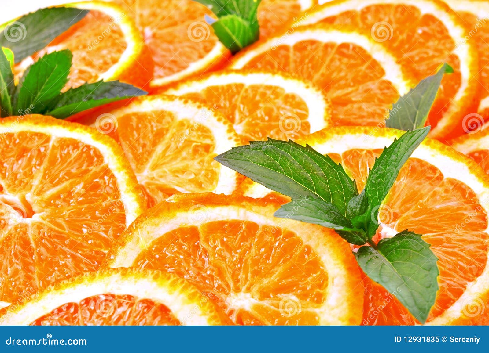 Many sliced oranges stock image. Image of fruit, healthy - 12931835