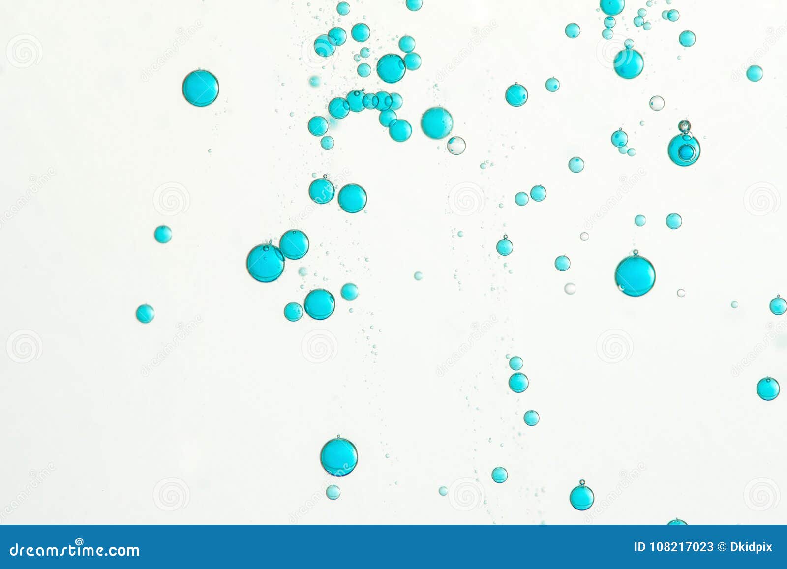 Blue fizz bubbles stock illustration. Illustration of environment ...