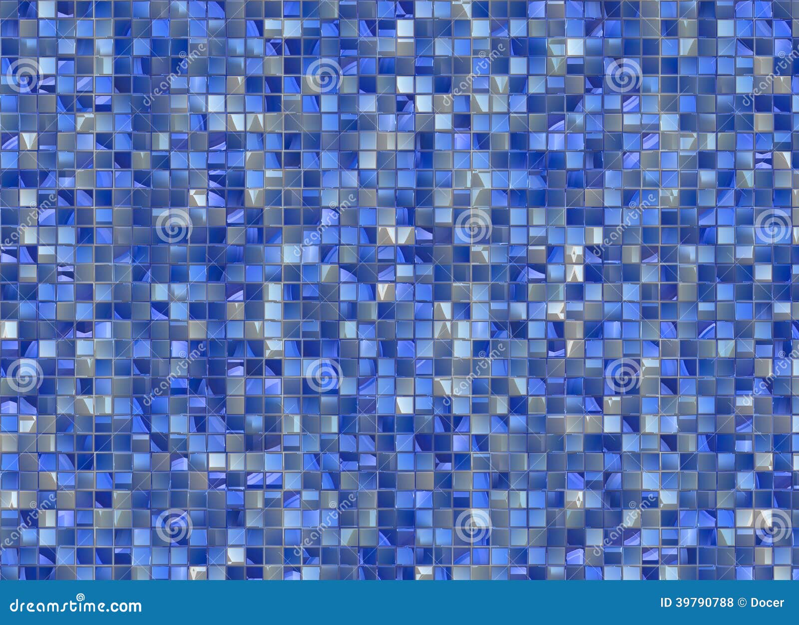 Many Small Colour Square Mosaic. Pattern Texture Stock Illustration ...