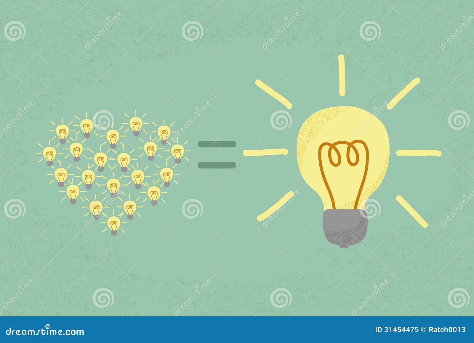 Many Small Ideas Equal A Big One Idea Royalty Free Stock Photo - Image ...