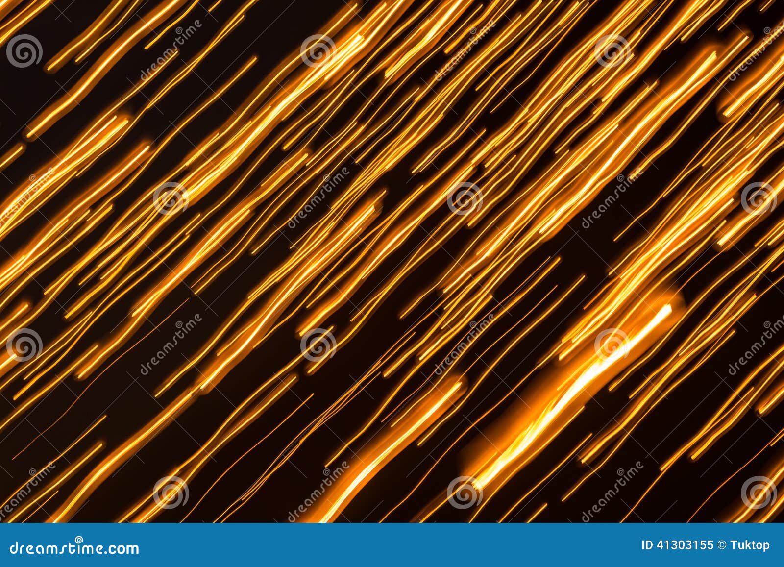 Many Small Light Sources with Long Exposure Stock Image - Image of ...