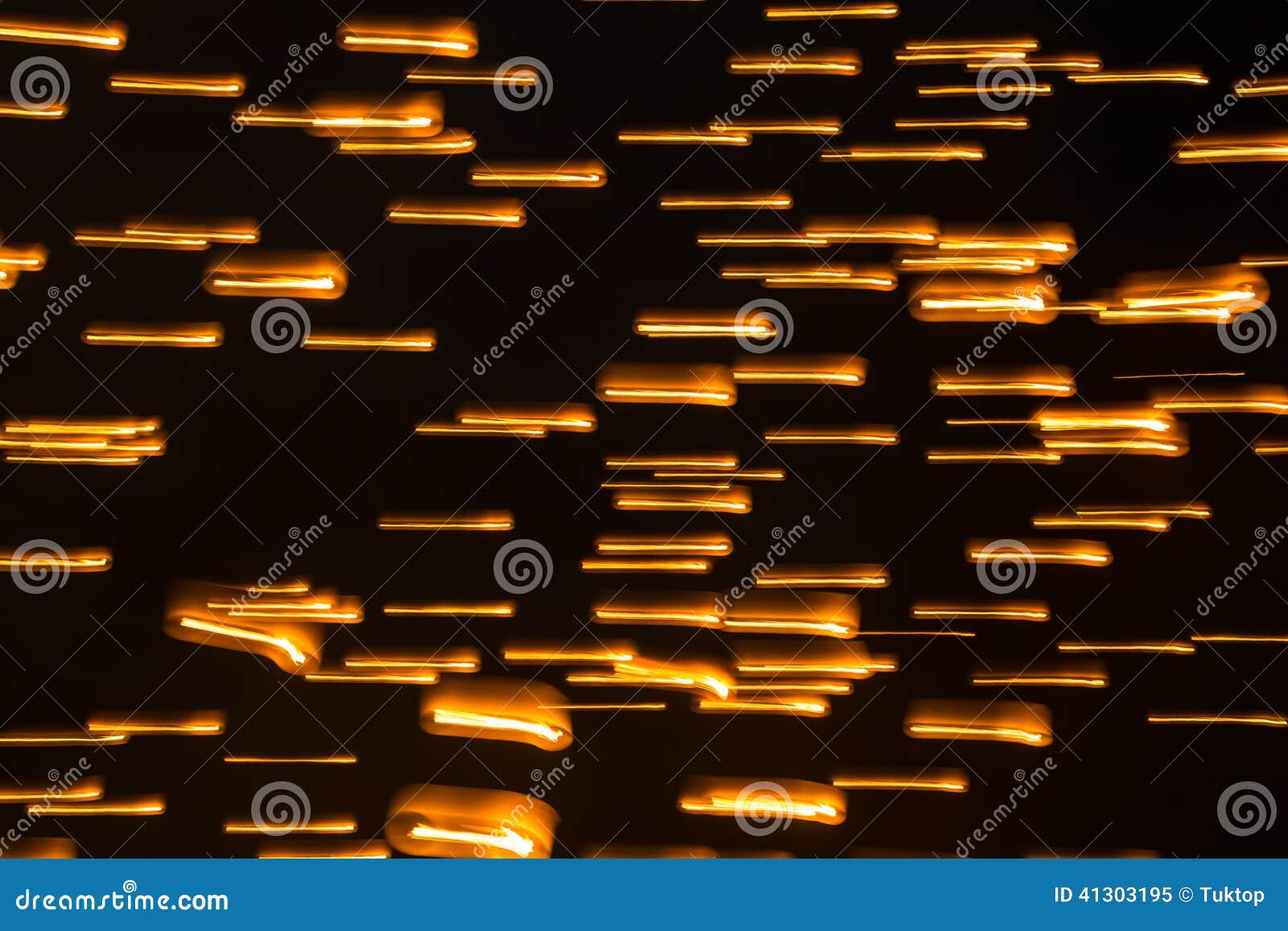 Many Small Light Sources with Long Exposure Stock Image - Image of atom ...