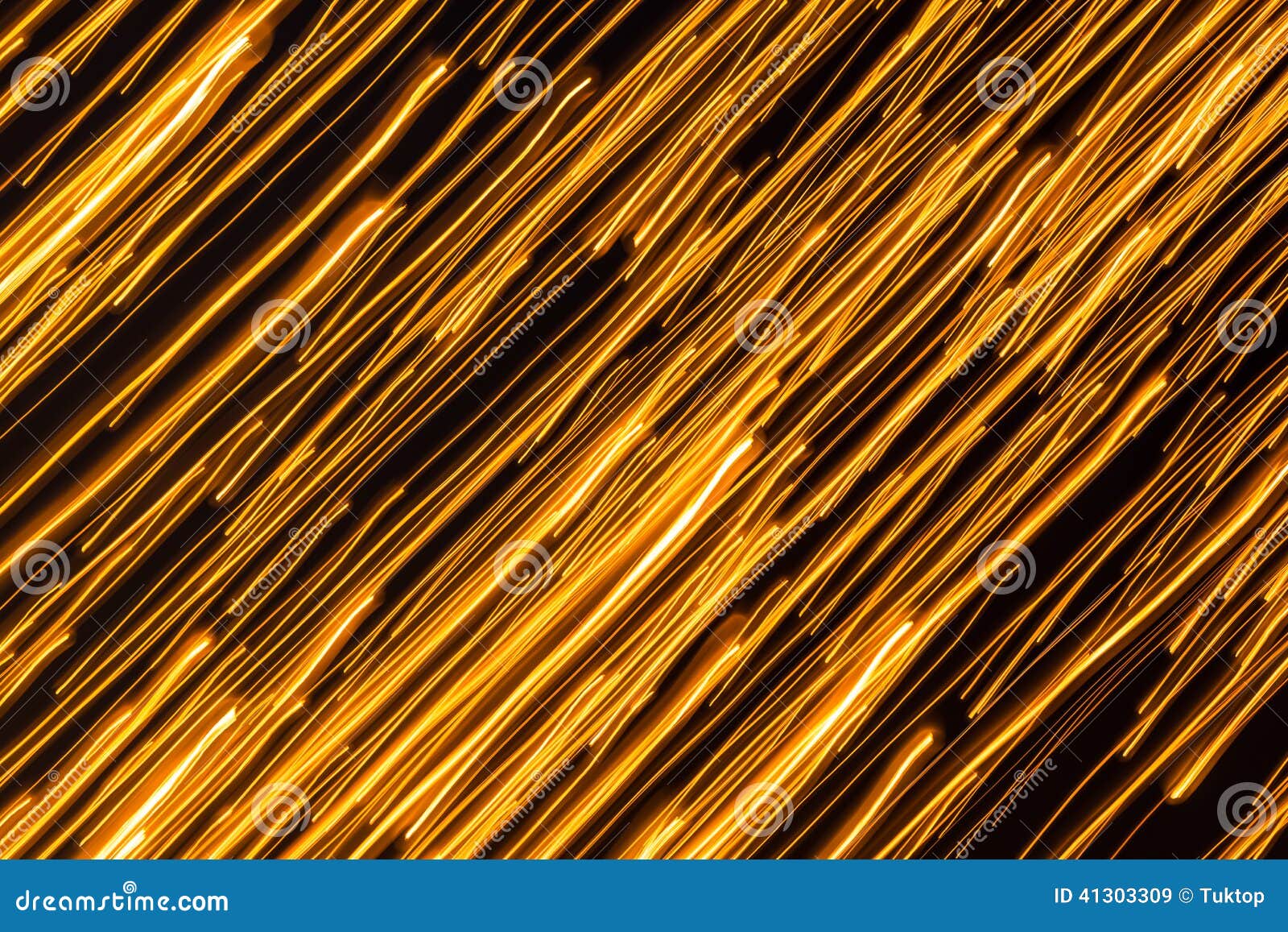 Many Small Light Sources with Long Exposure Stock Image - Image of ...