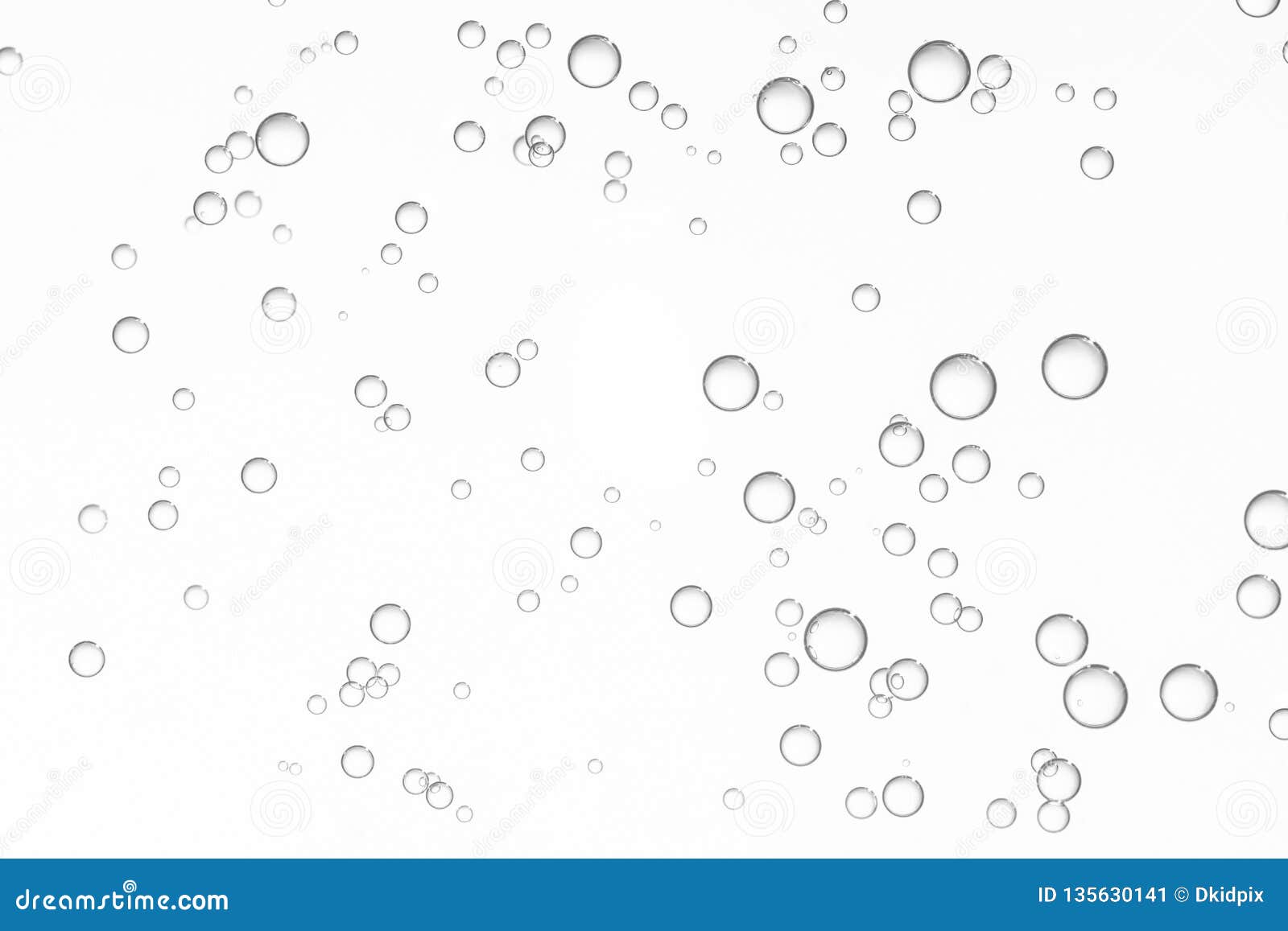 Light Shiny Bubbles in a Random Pattern Stock Image - Image of abstract ...