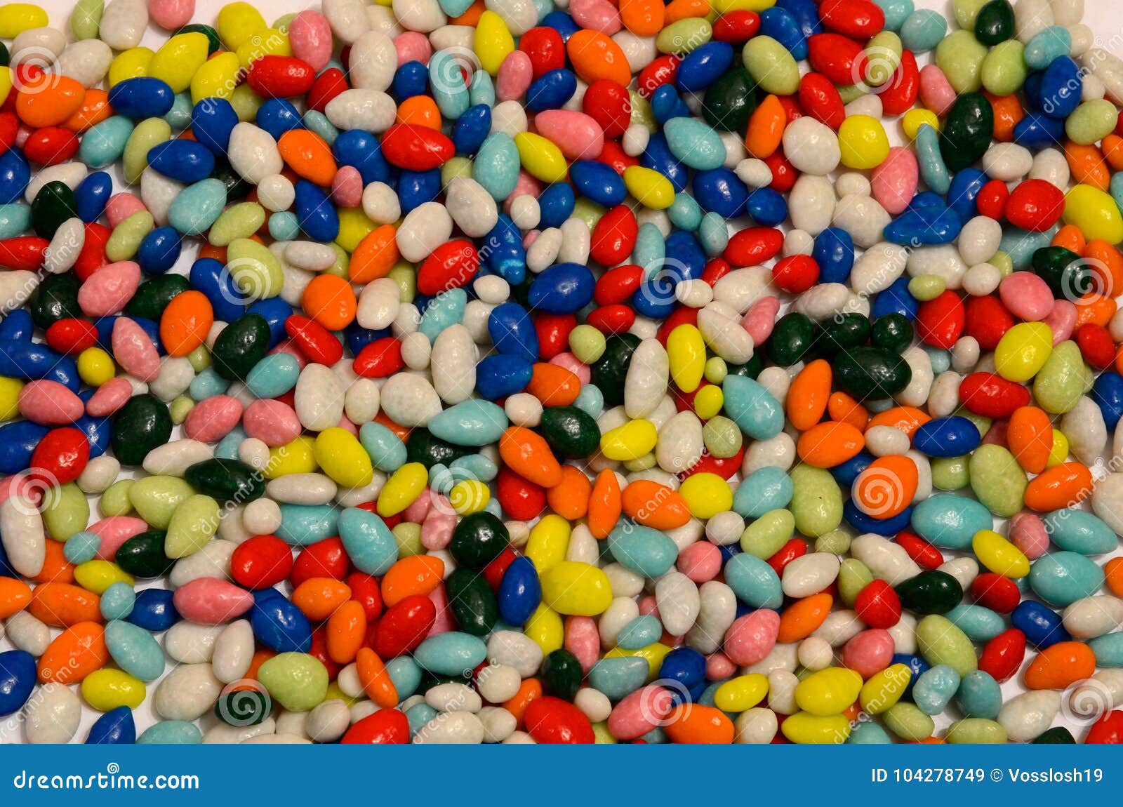 Background of Small Multi-colored Sweets. Stock Image - Image of group ...