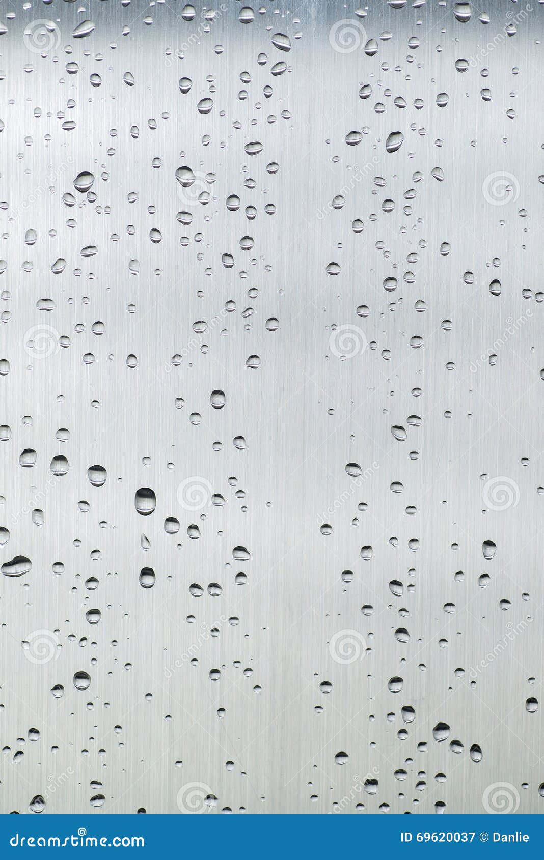 Many Small Rain Drops on Grey Steel Stock Image - Image of drops ...