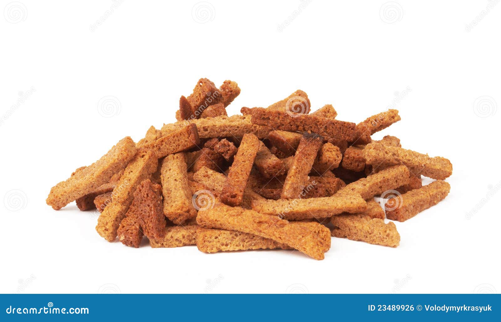 Many Small Salty Dried Rusks Stock Photo - Image of refreshment ...