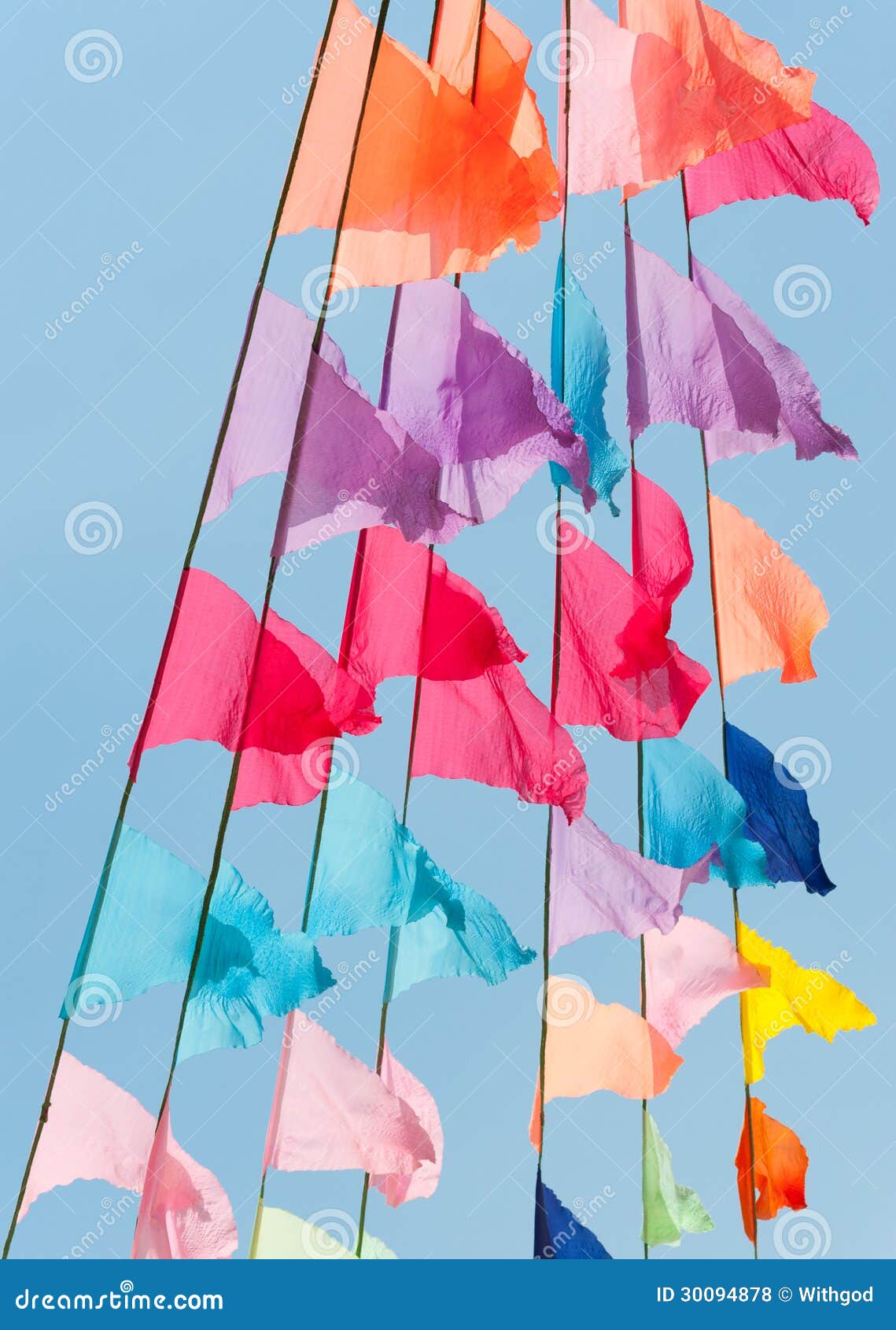 Merry colorful flags stock photo. Image of colorful, violet - 30094878