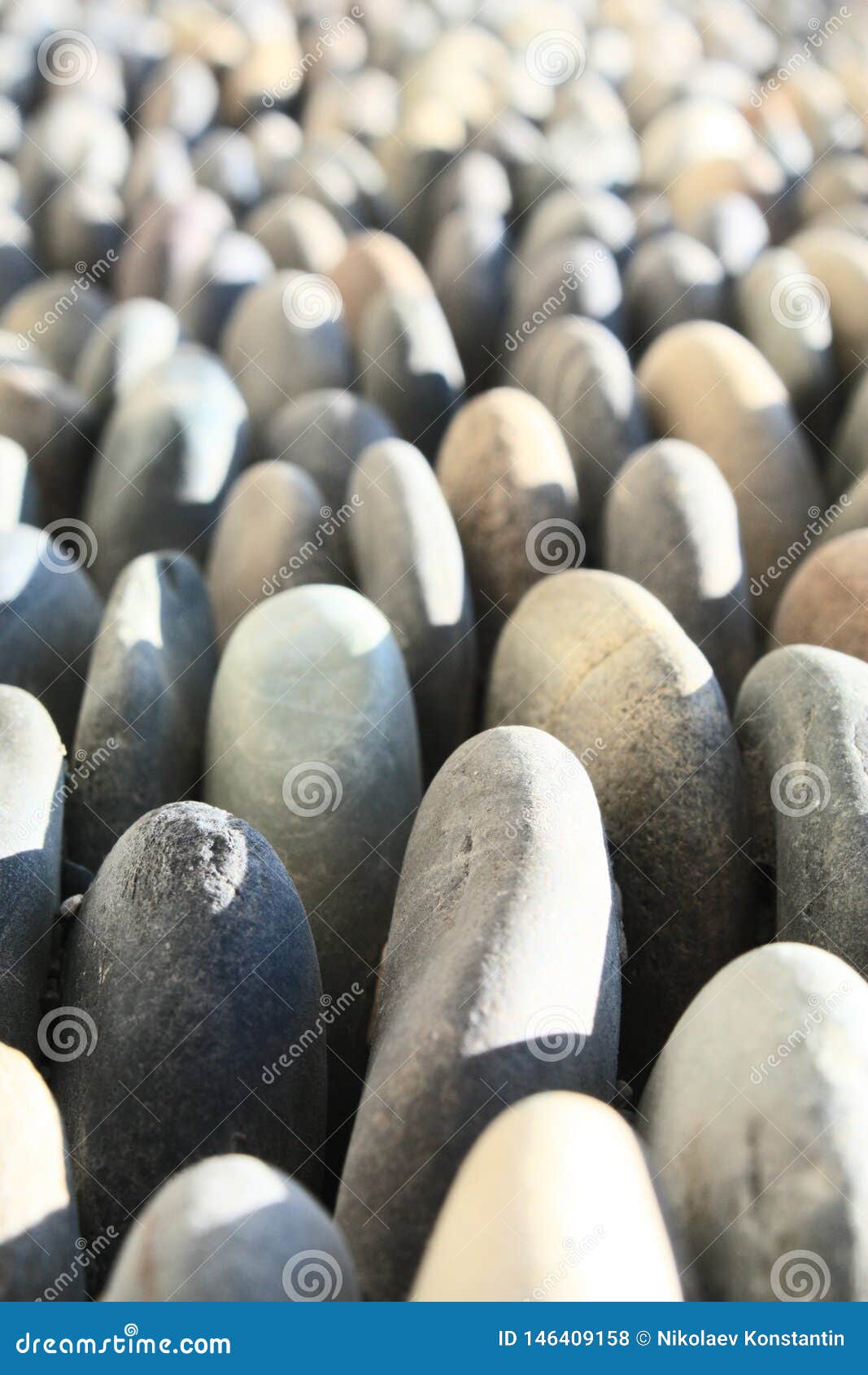 Many Stones in One Direction Stock Photo - Image of calculus, styling ...