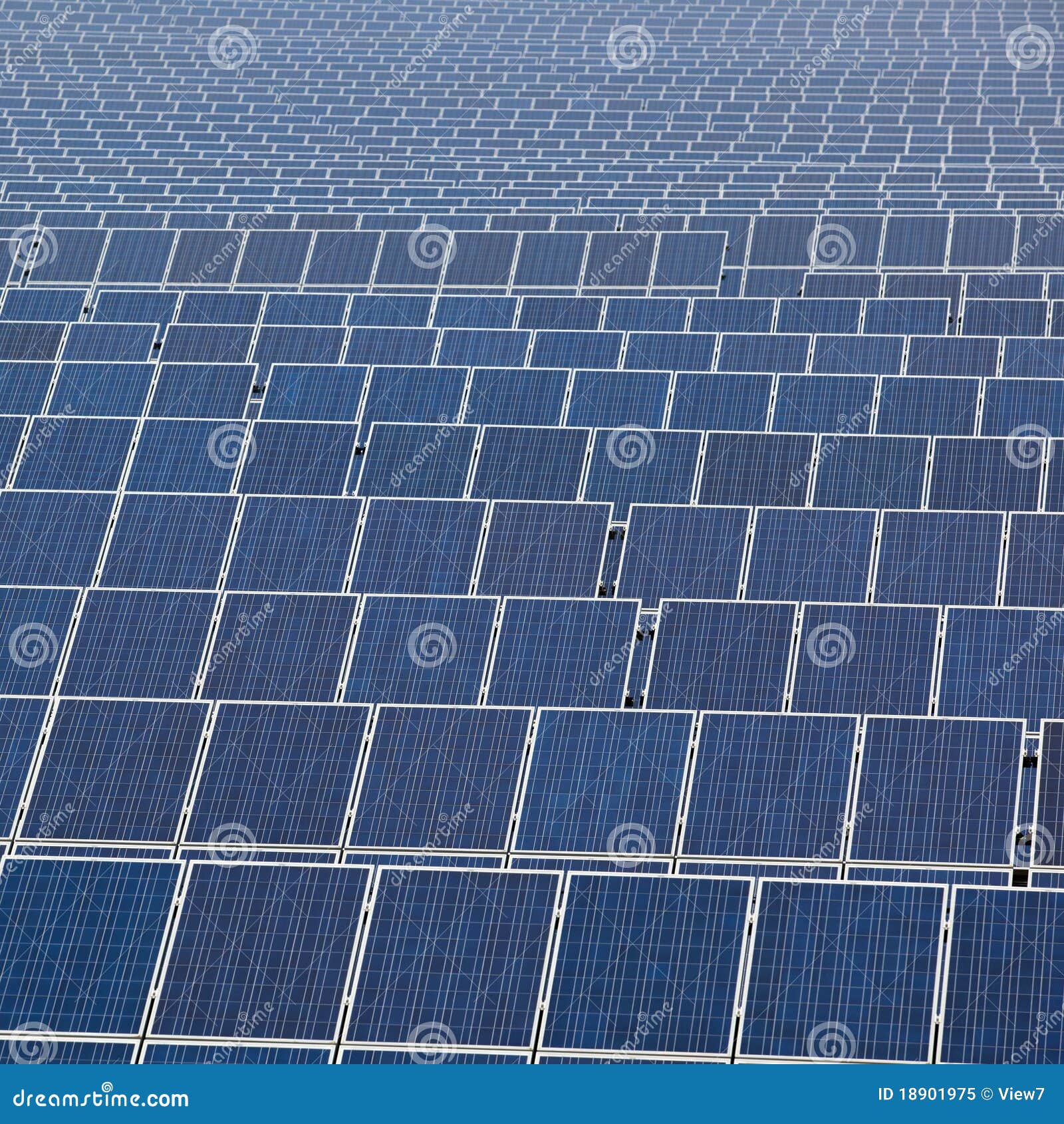 Many Solar Panels stock image. Image of blue, solar, plant - 18901975
