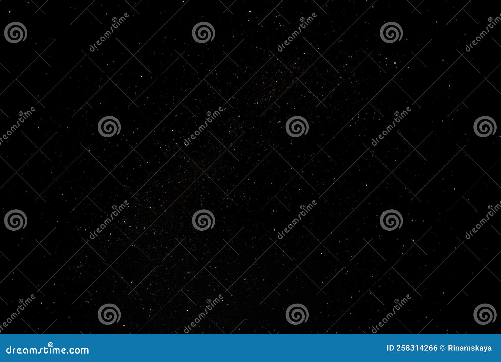 Many Stars on Black Sky at Night. a Real Dark Night Sky with Plenty of ...