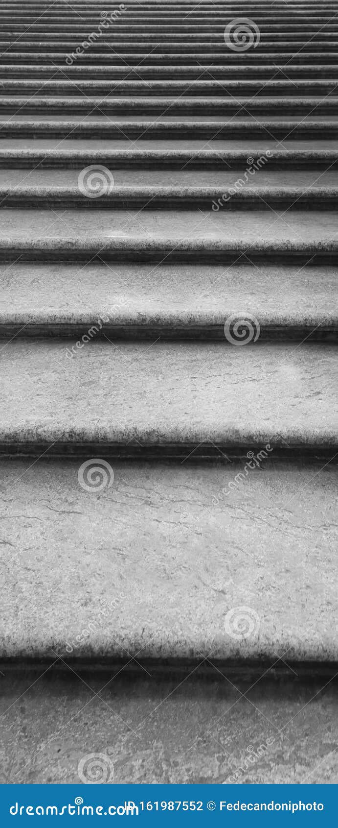 Many Steps of a Very Long Stairway Stock Photo - Image of unending ...