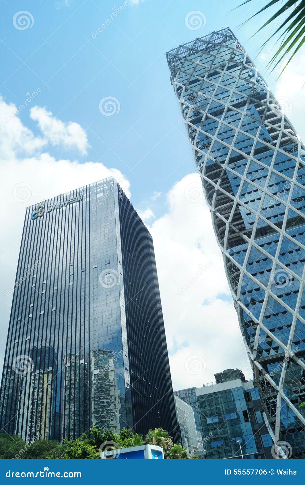 Many-storied buildings editorial photo. Image of zone - 55557706