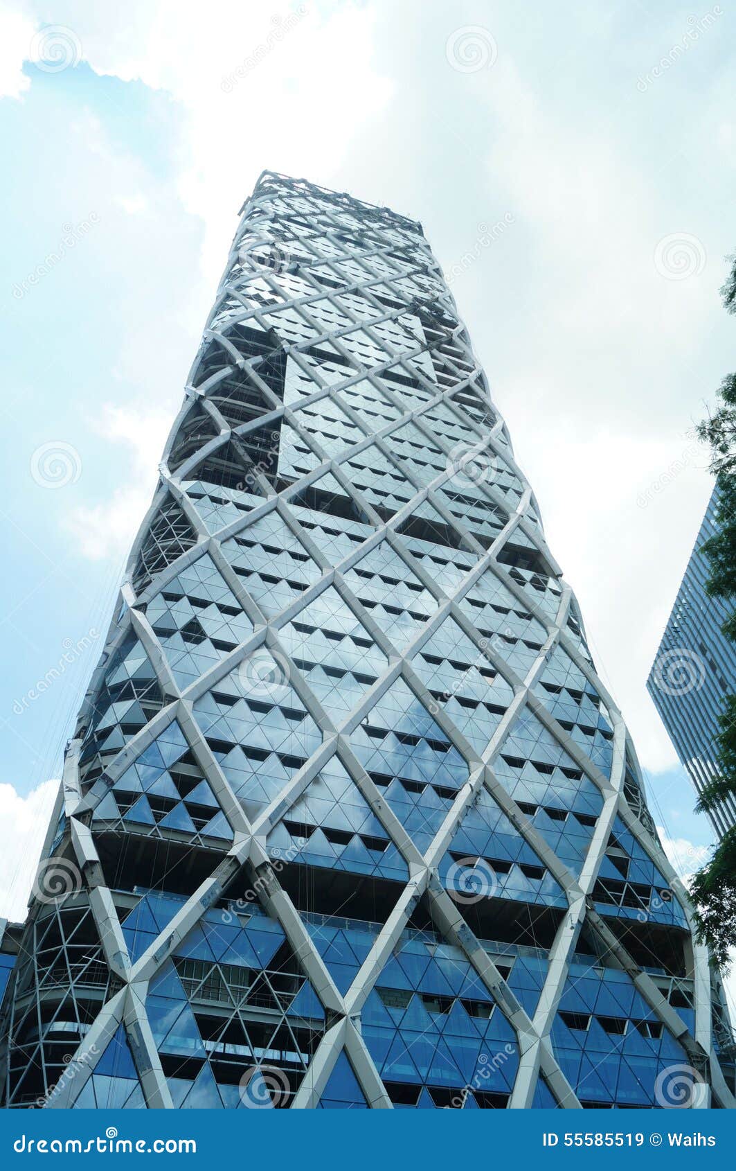 Many-storied buildings stock image. Image of zone, shenzhen - 55585519