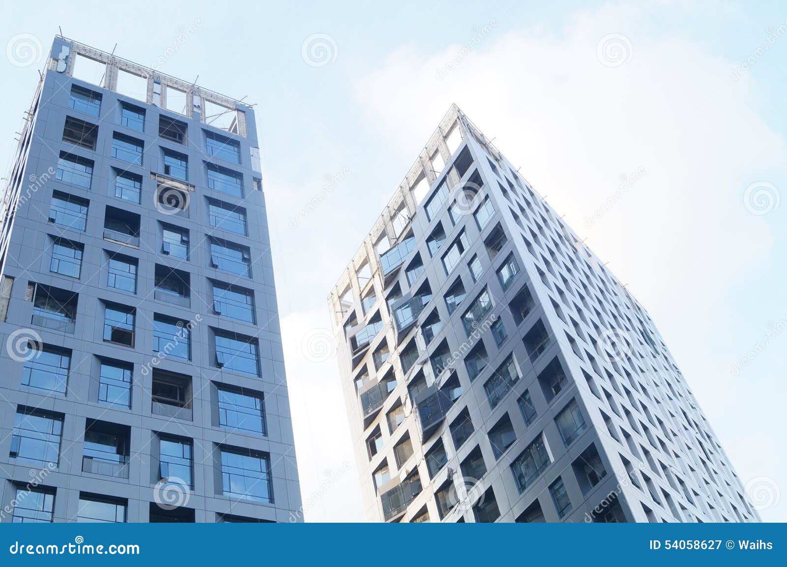 Many-storied buildings stock image. Image of real, china - 54058627