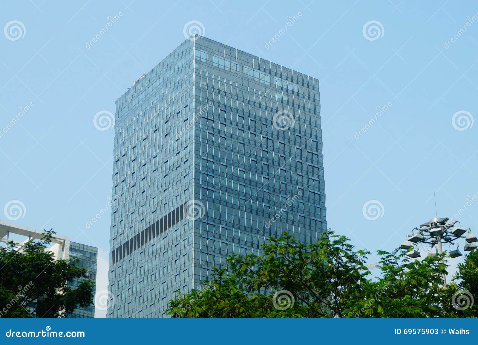 Many-storied buildings stock image. Image of modern, guangdong - 69575903